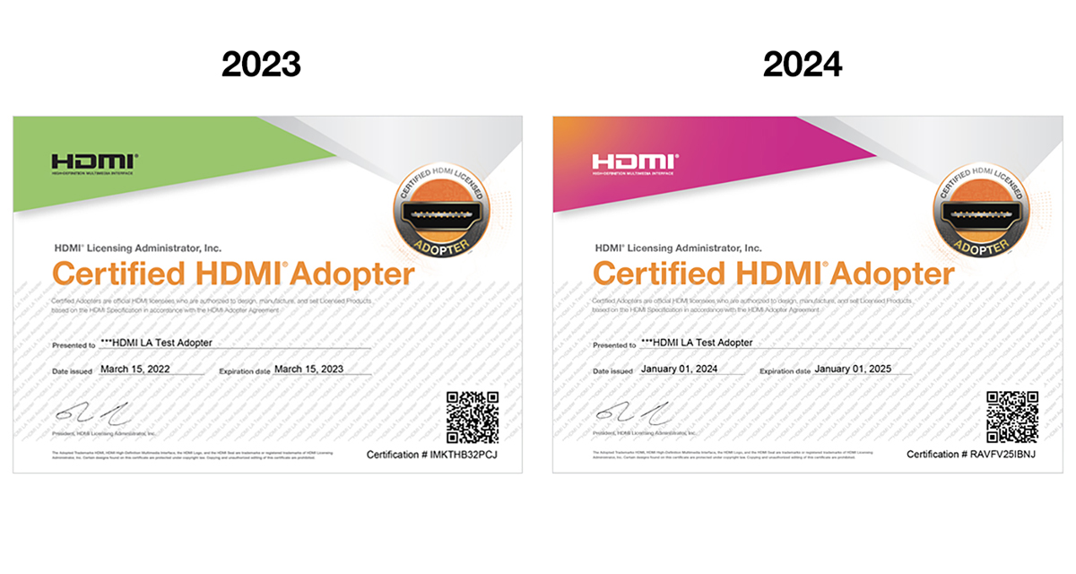 HDMI Brand Enforcement